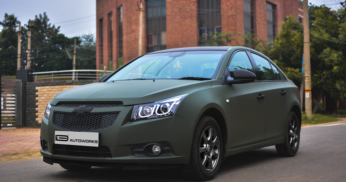 Matte Military Green Wrap - Cruze | IDE Autoworks