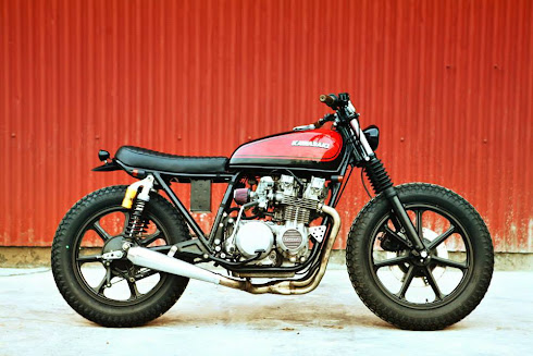KZ650 by Herencia Custom Garage - Inazuma café racer