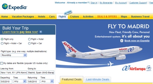 History of All Logos: All Expedia Logos