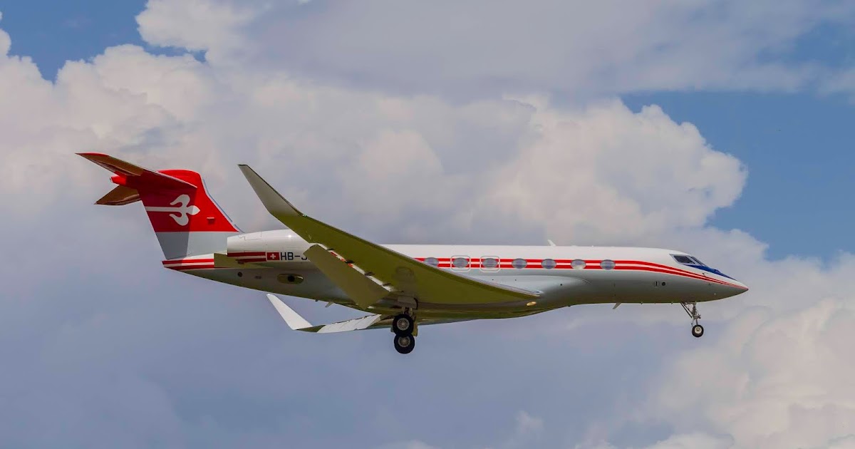 FLUGZEUGE Privatjets etc: HB-JFP Gulfstream G-VI g650 GLF6 > PJS c/n 6206