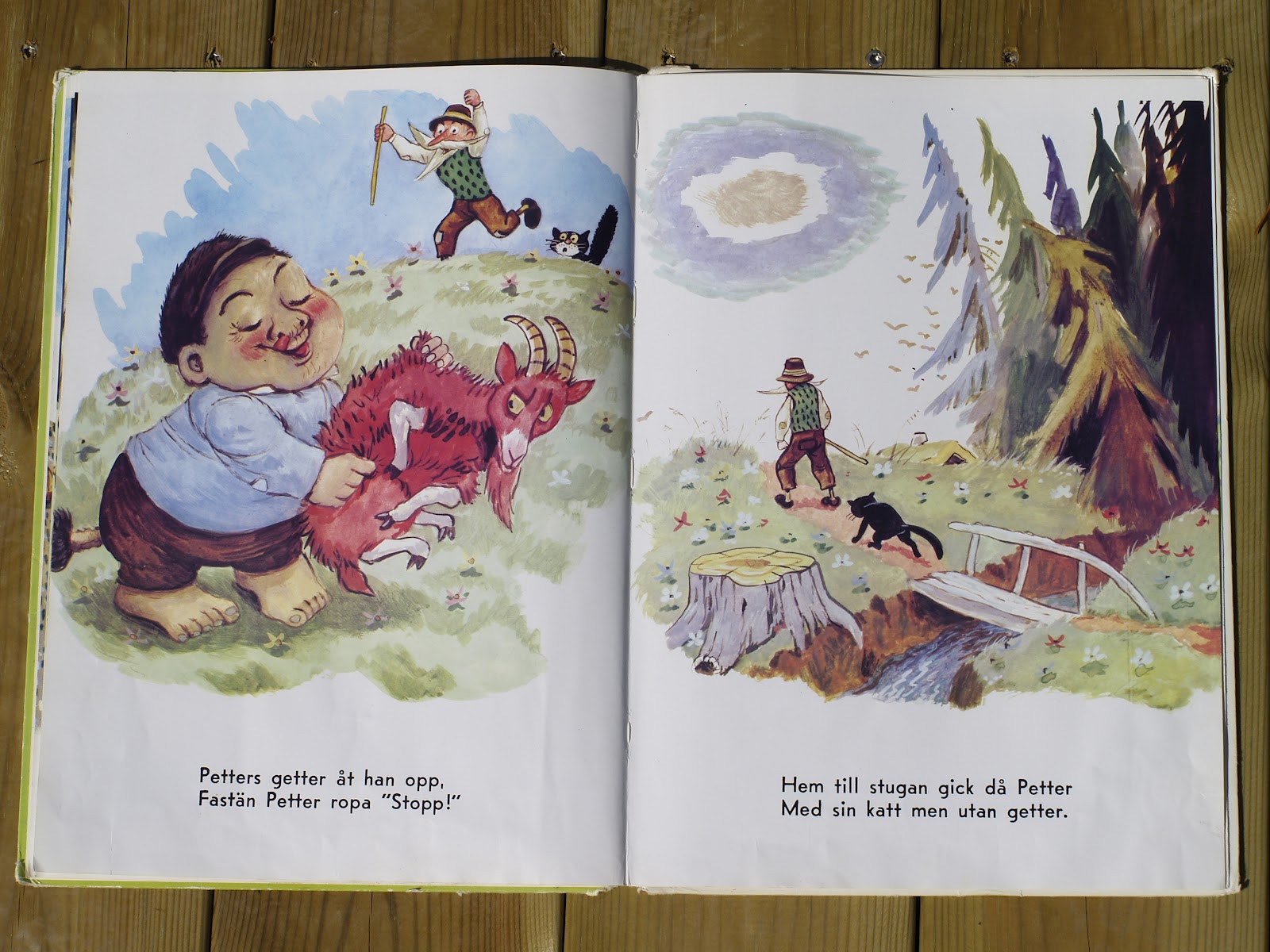 Tintin58: Petter och hans 4 getter