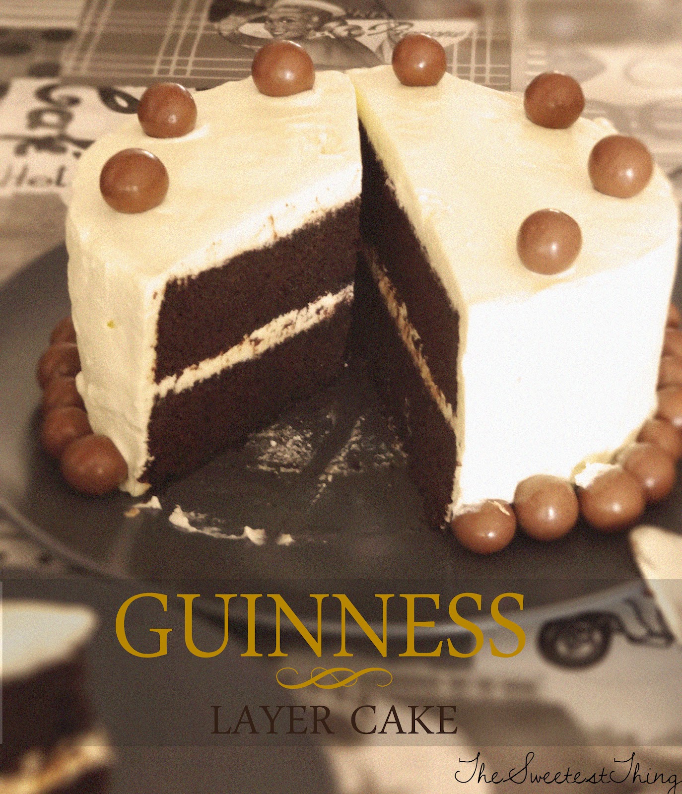 The Sweetest Thing: GUINNESS LAYER CAKE
