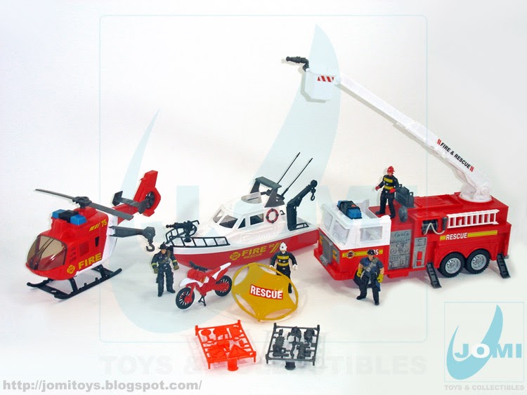 JoMi toys: True Heroes Fire Rescue Team