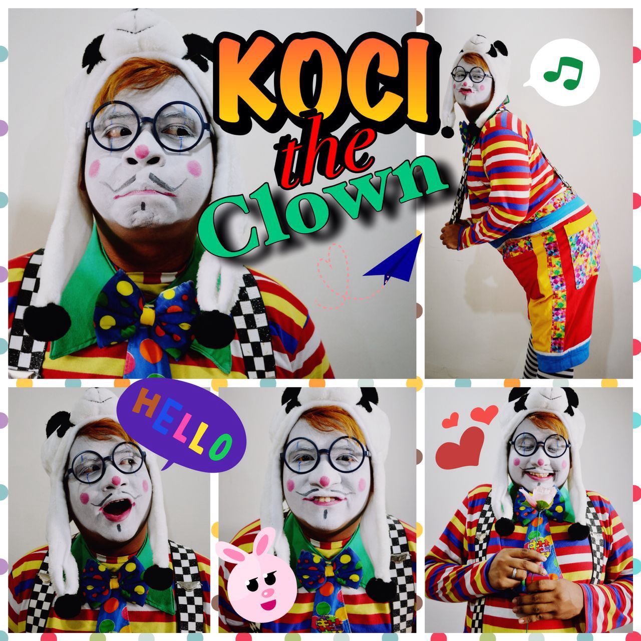 Magic Crew Clown Badut