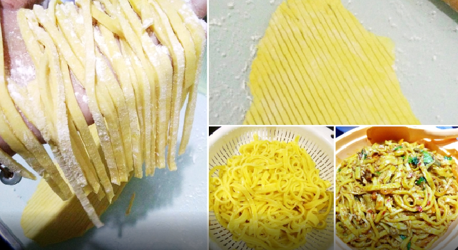 Senangnya Bisa Buat Mie Sendiri Walaupun Tak Ada Mesin. Sedap, Bebas ...