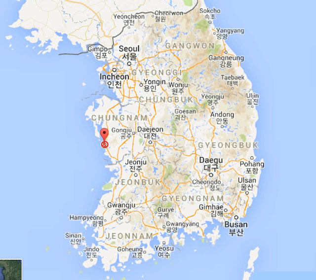 Trip to Daecheon Beach, Boryeong-si