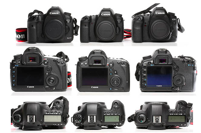 COMPREHENSIVE PHOTOGRAPHY: Comparison: The Canon 6D Next to the 5D DSLR ...
