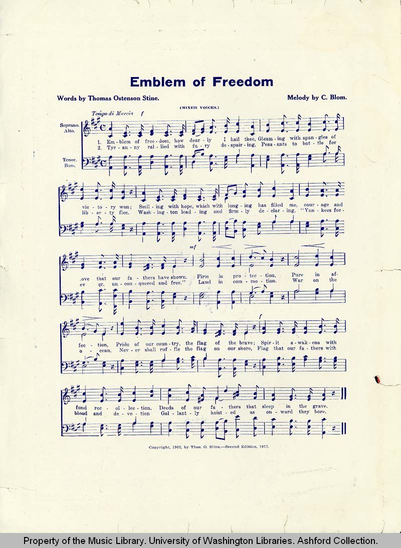 Nearby Norwegians: "Emblem of Freedom", a song about Patrotism