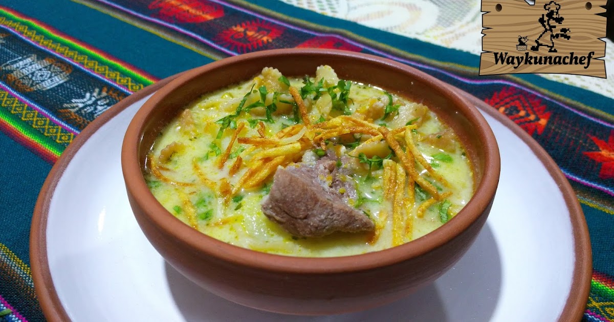 WaykunaChef: Sopa de maní versión 2