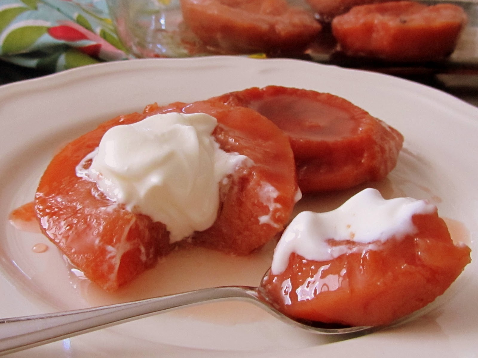 Zep's Table: Poached Quince Dessert