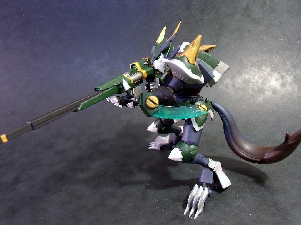 Ryc03's Toy Cabinets: Bandai 012 LBX Fenrir Model Kit Review