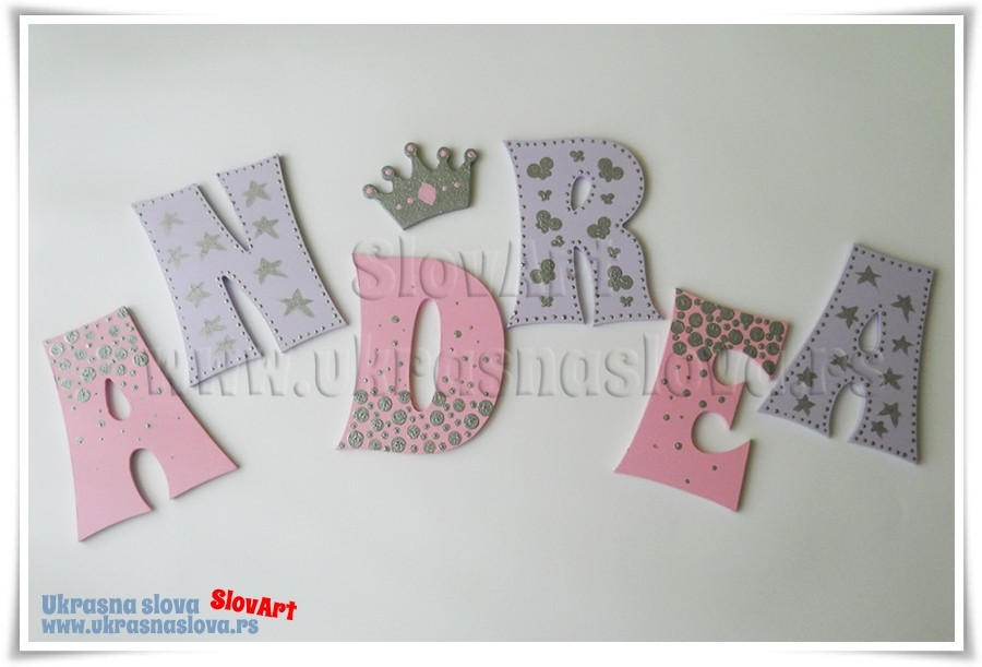 Ukrasna slova : Srebrno : SlovArt - Ukrasna slova | Ramovi | Satovi ...