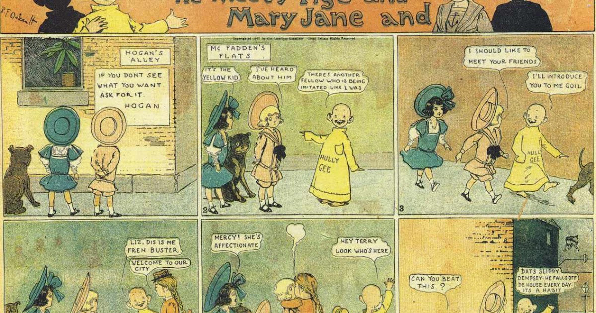 Kleefeld on Comics: On Strips: The First Crossover?