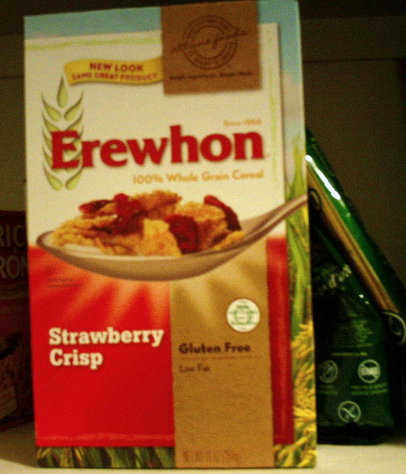 My life as a stay @ home mom: Erewhon Strawberry Crisp cereal review