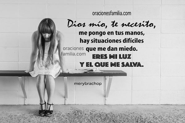 Oración de la Mañana cuando siento miedo, temor.