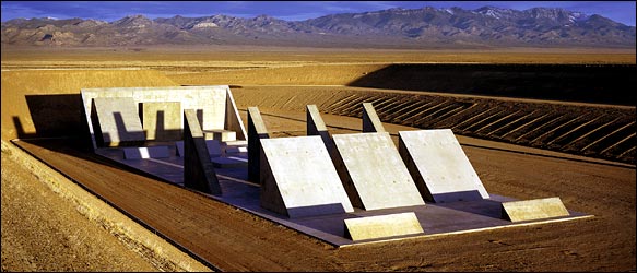 it's like she's on a secret mission: Designer of the Month: Michael Heizer