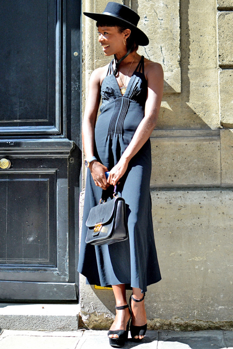 Orange Blossom: Street STyle at Paris Haute Couture 2011