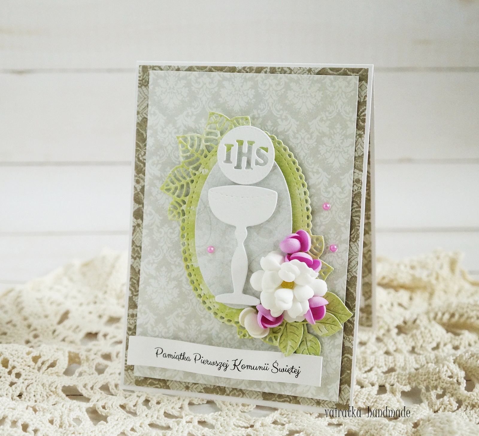 Blog Craft Passion: Kartki komunijne/First Communion cards