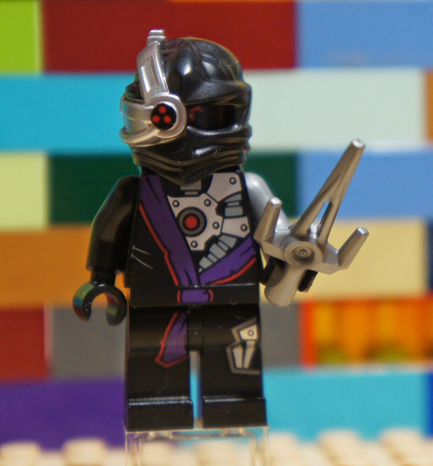 LEGO NJO109 Ninjago NINDROID WARRIOR Army Builder Minifigure Ninja ...