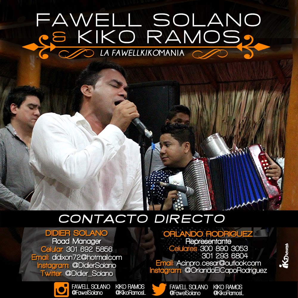 LA BACANA STEREO: FAWELL SOLANO & KIKO RAMOS; INICIAN LA PRE-PRODUCCIÓN ...