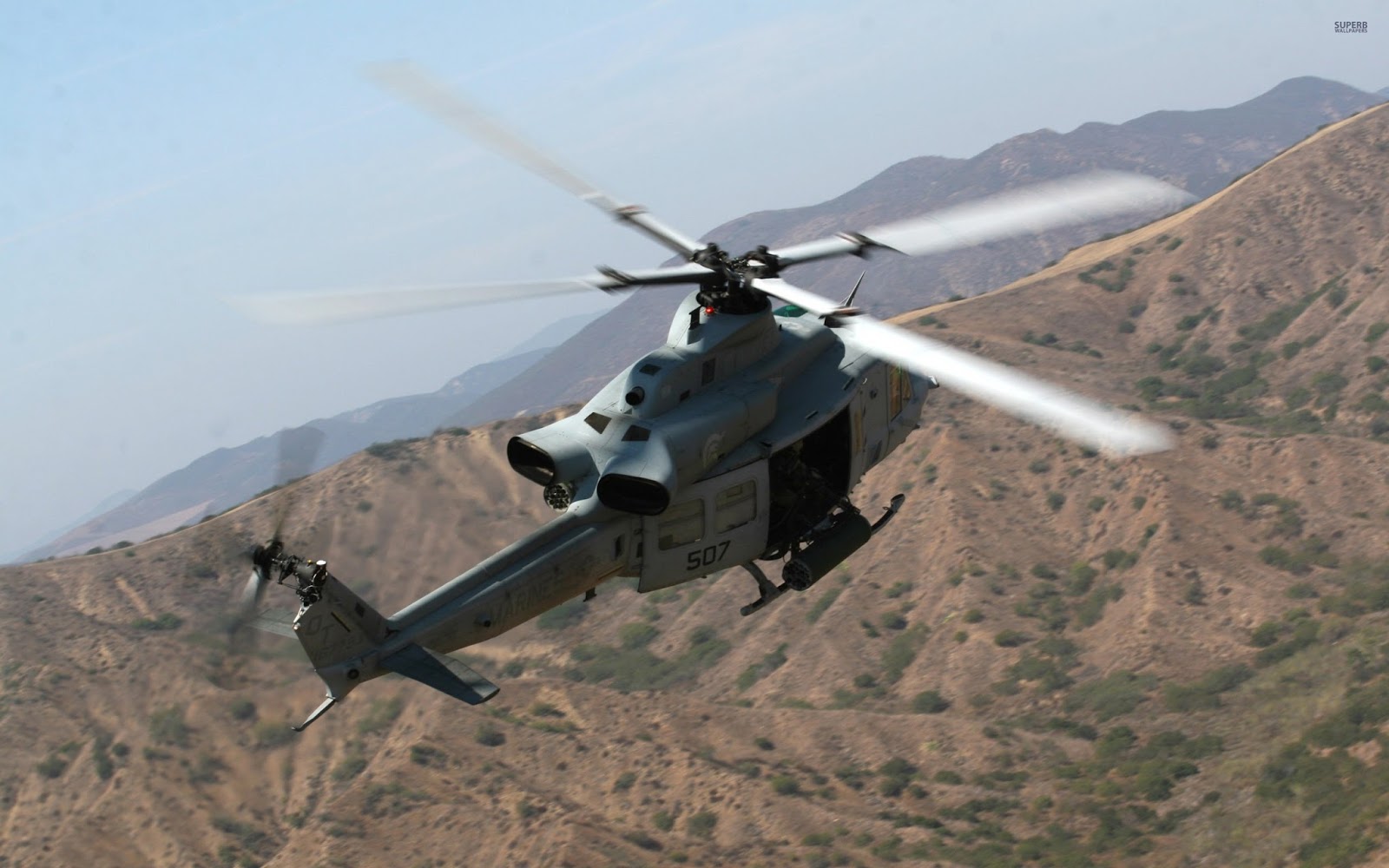 Military and Commercial Technology: UH-1Y Huey Utility Helicopter