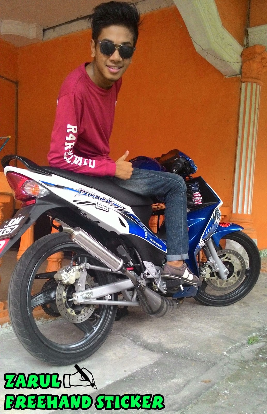 Dinamik Murtad: Modenas Dinamik 120 convert Kawasaki Leo Star