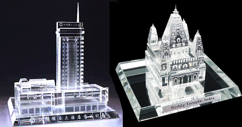 Building Collector: ‘Crystal,' Lucite, Acrylic Souvenir Buildings