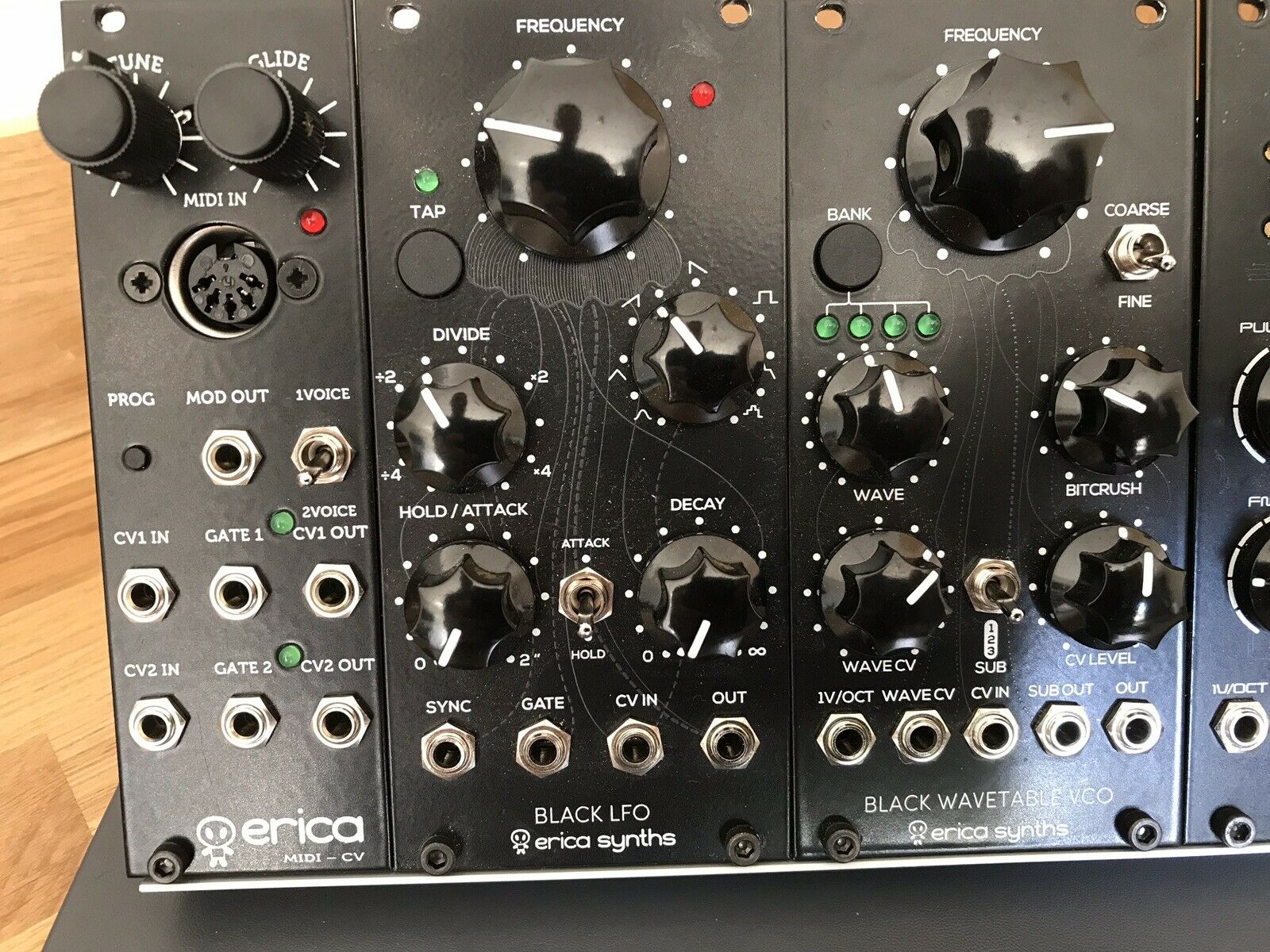 MATRIXSYNTH: Erica Synths Eurorack Set, Complete 2 Voice Synth.