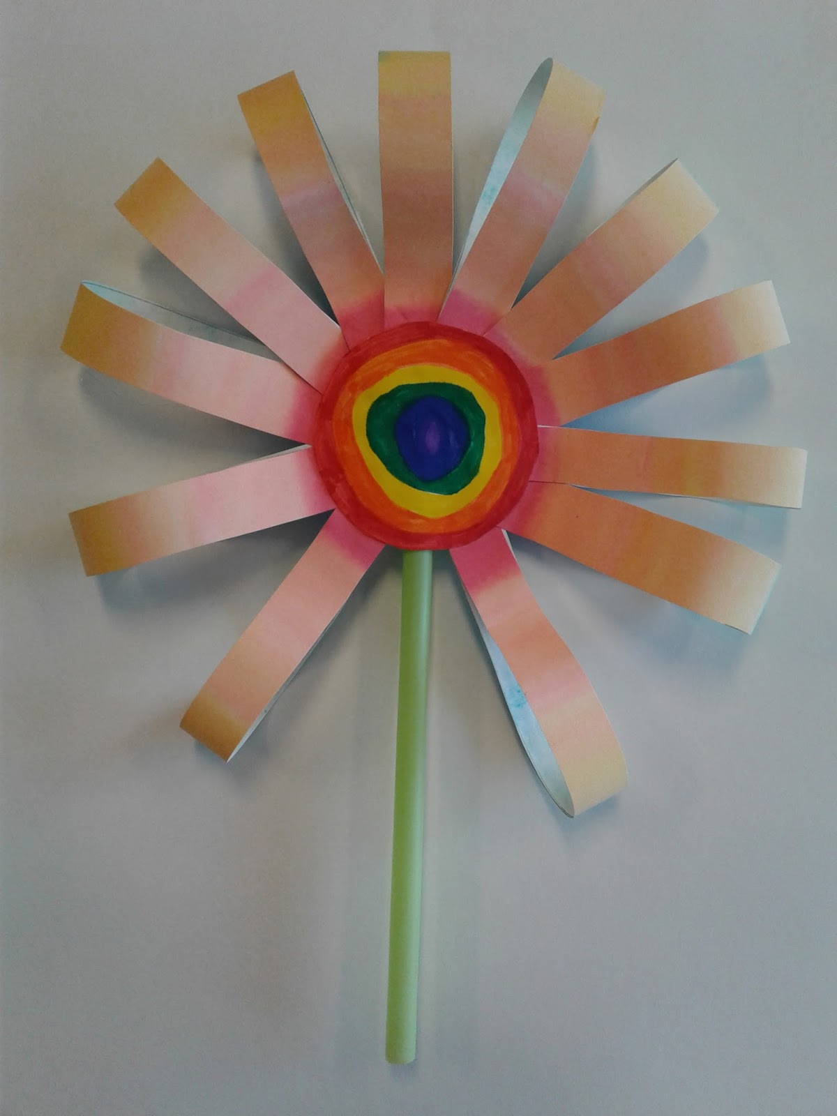 a faithful attempt: Paper Loop Flowers