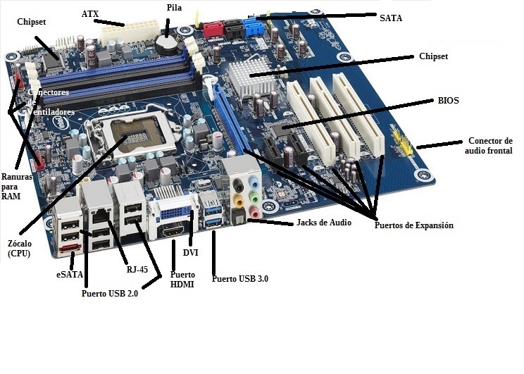 El centro de todo: La Placa Base