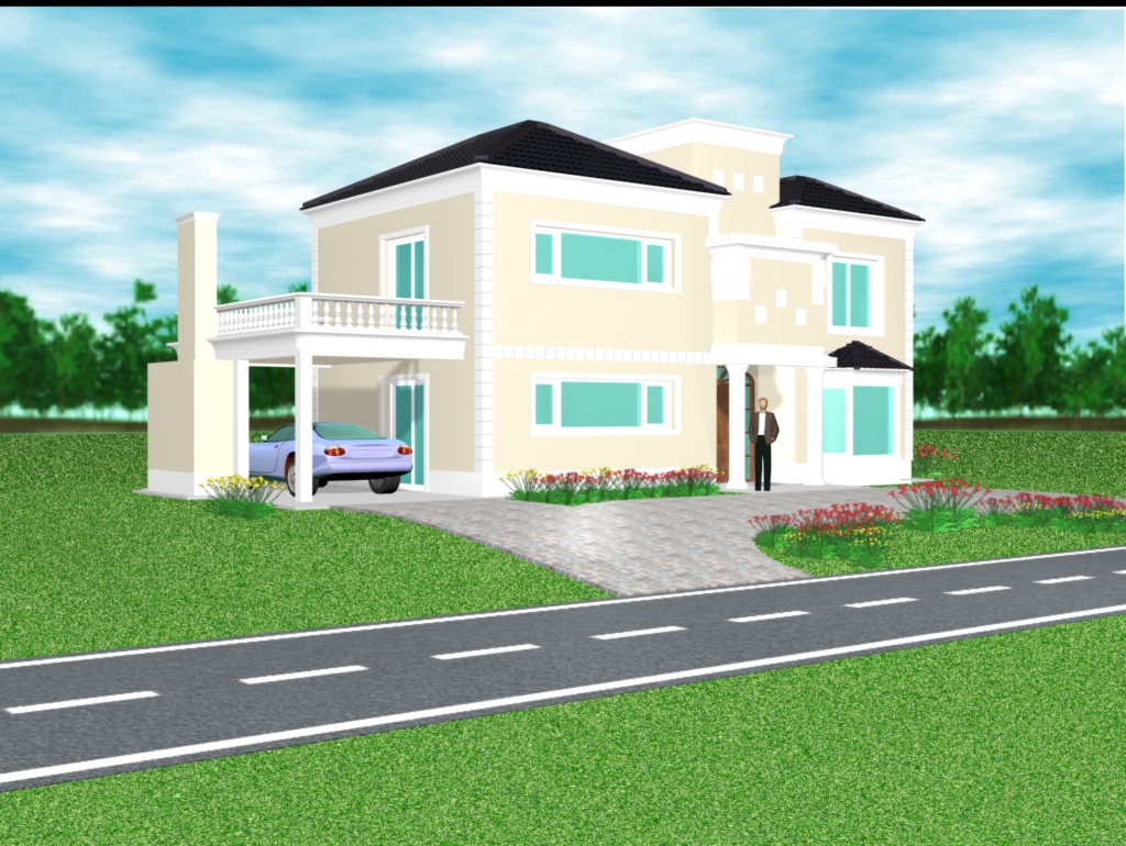 CAMPO DAROMY BARRIO PRIVADO: PROYECTO CLASICO EN 180m2 SOBRE LOTE DE ...