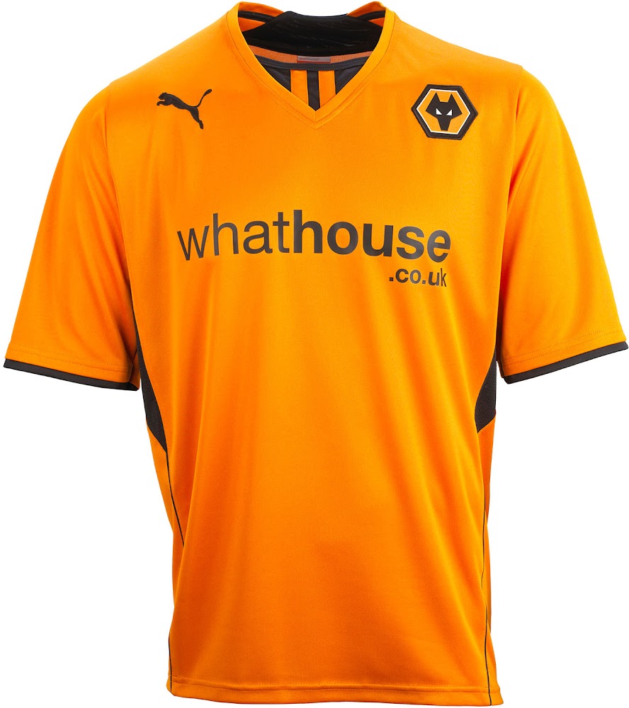 Puma Wolves 13/14 Home + Away Kits Released - Footy Headlines