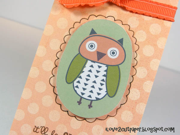 i love 2 cut paper: Decorated Notelet using FREEBIE graphic!