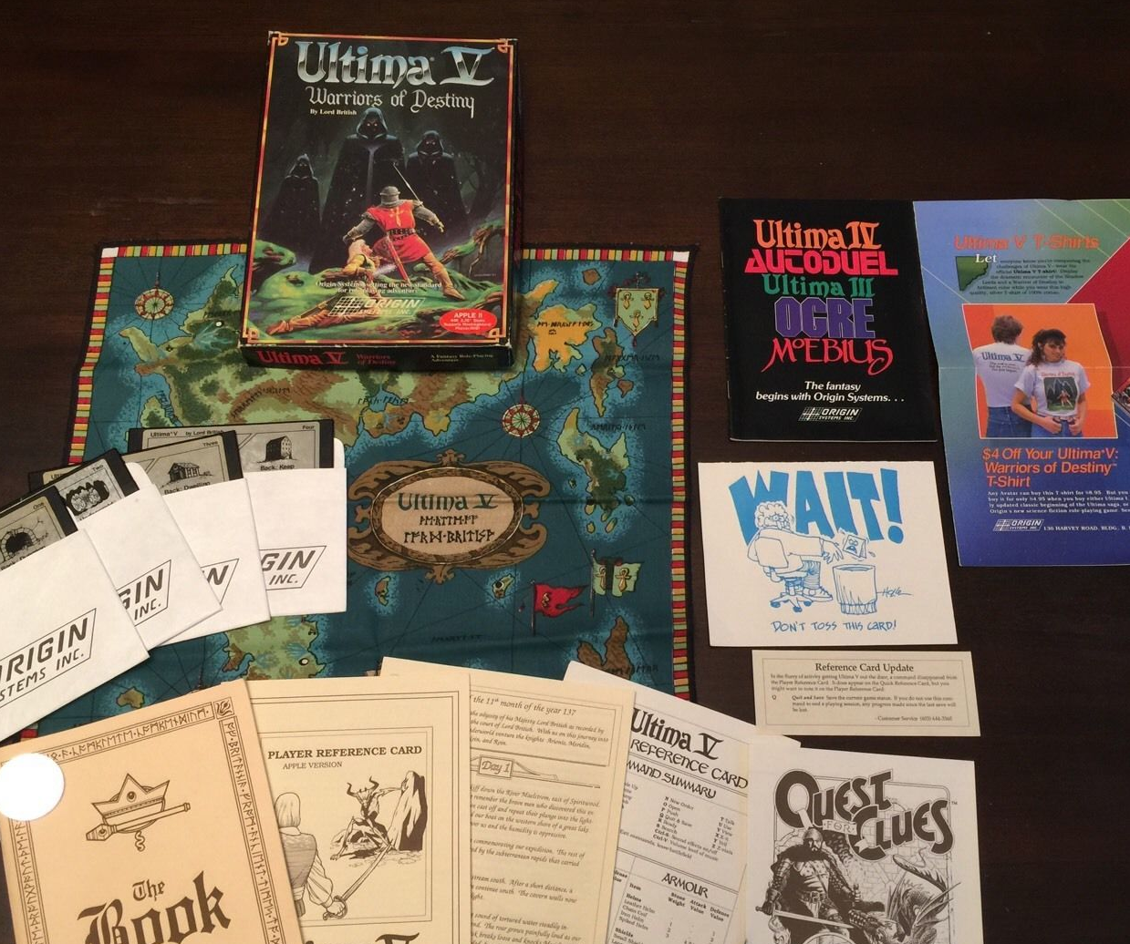 Retro Treasures: Ultima V: Warriors of Destiny (Apple II)