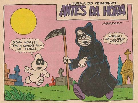 Arquivos Turma da Mônica: Dona Morte: HQ "Antes da Hora"