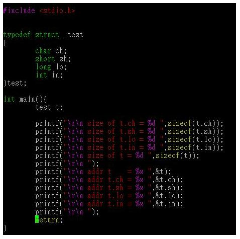 程式扎記: [ C/C++ 文章收集 ] Data structure alignment