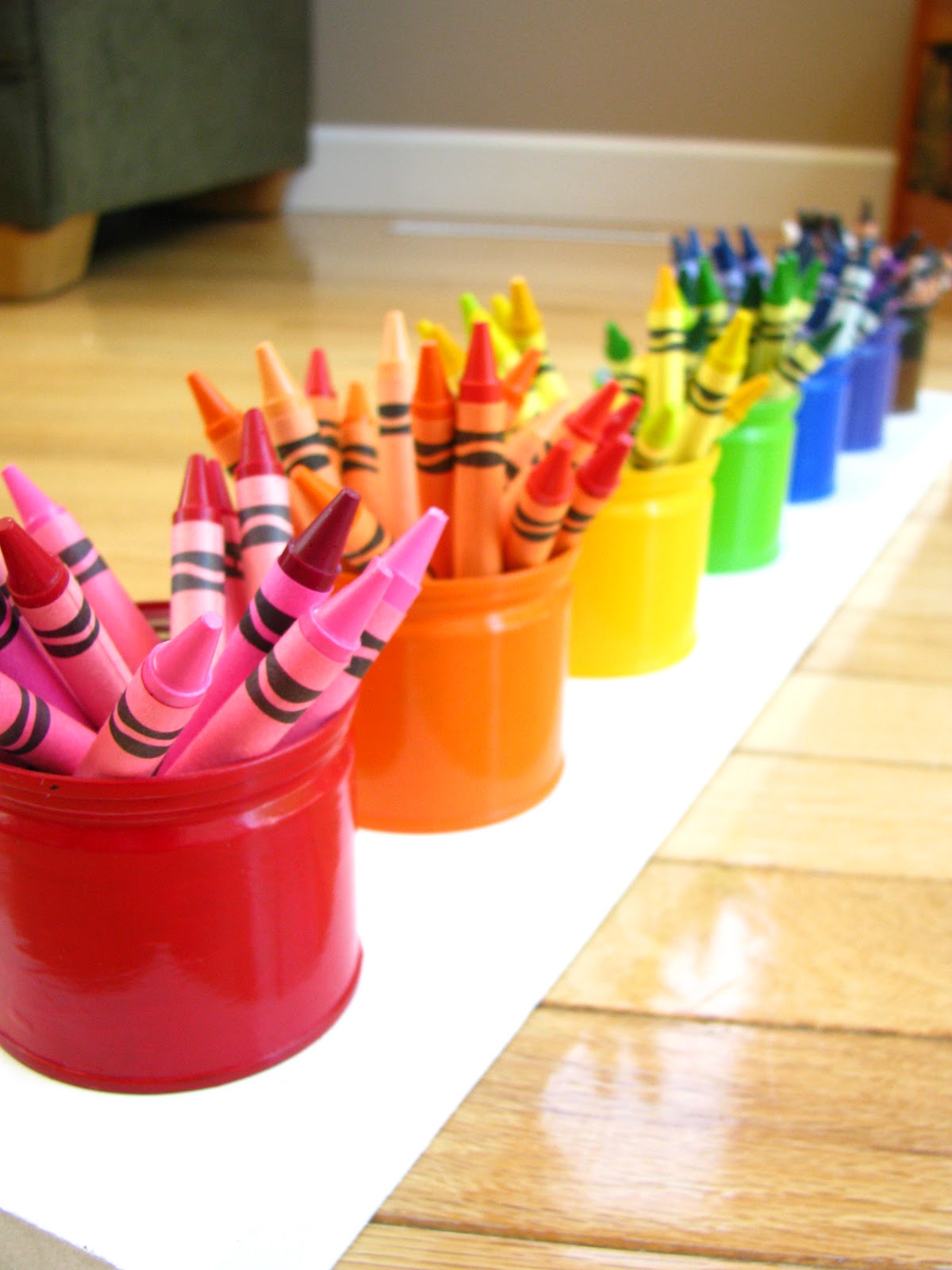 The Towers Family: Making It Count: Week 6: Crayon Holder