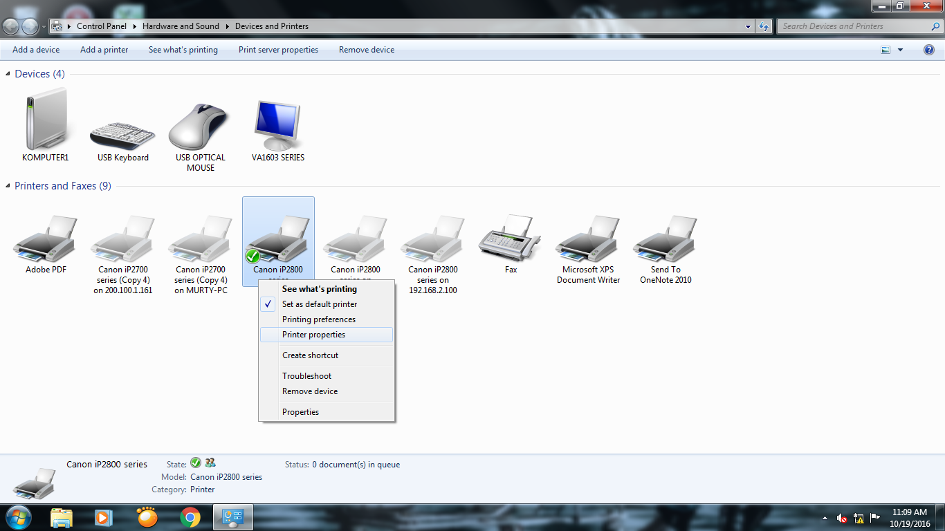 Setting Ulang Sharing Printer - Diki blog