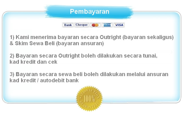 CARA BAYARAN ~ Mudahnya Dengan Coway