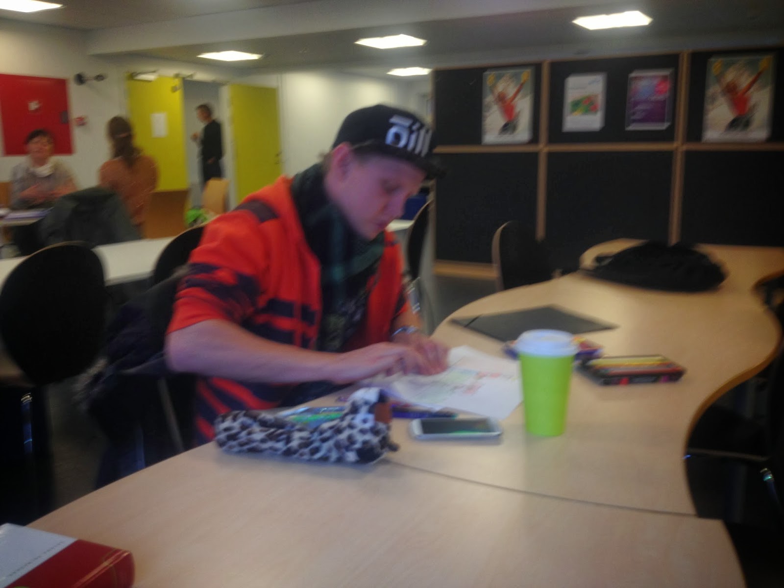 Jeppe Mobber, en børnebog om Mobning: Arbejdsprocessen i billeder