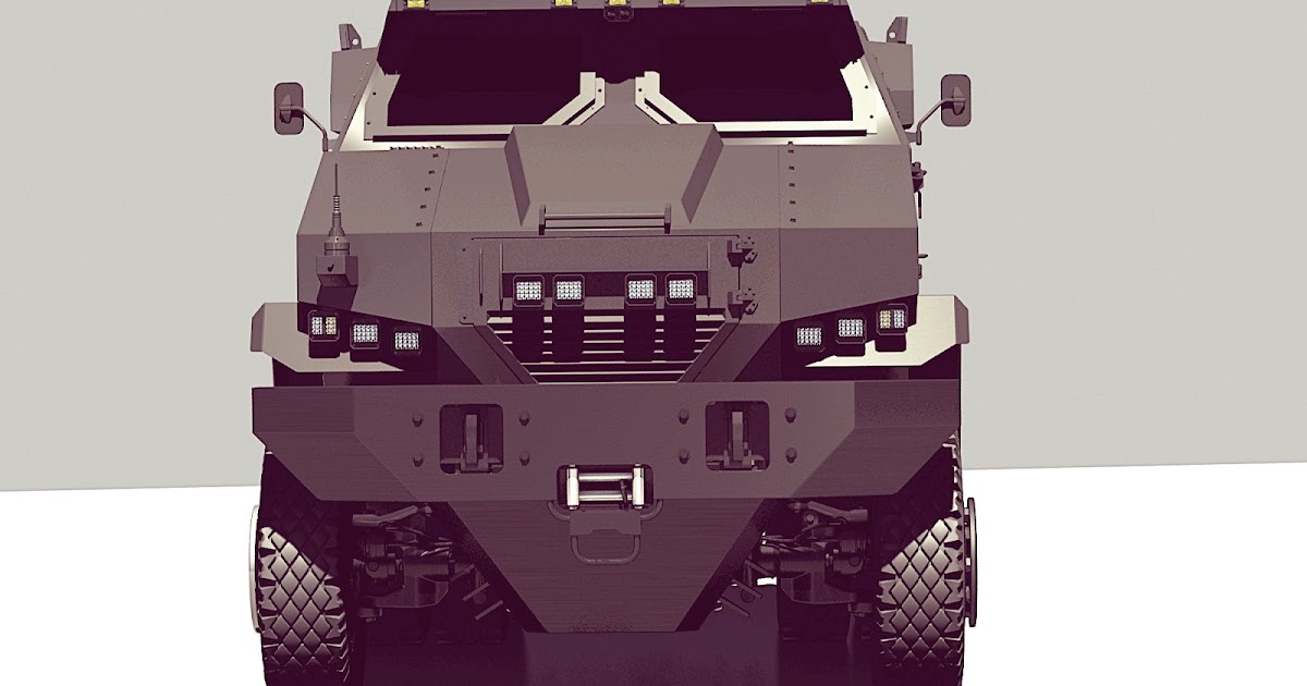 Fear me! MRAP based on Tatra-815 chassis
