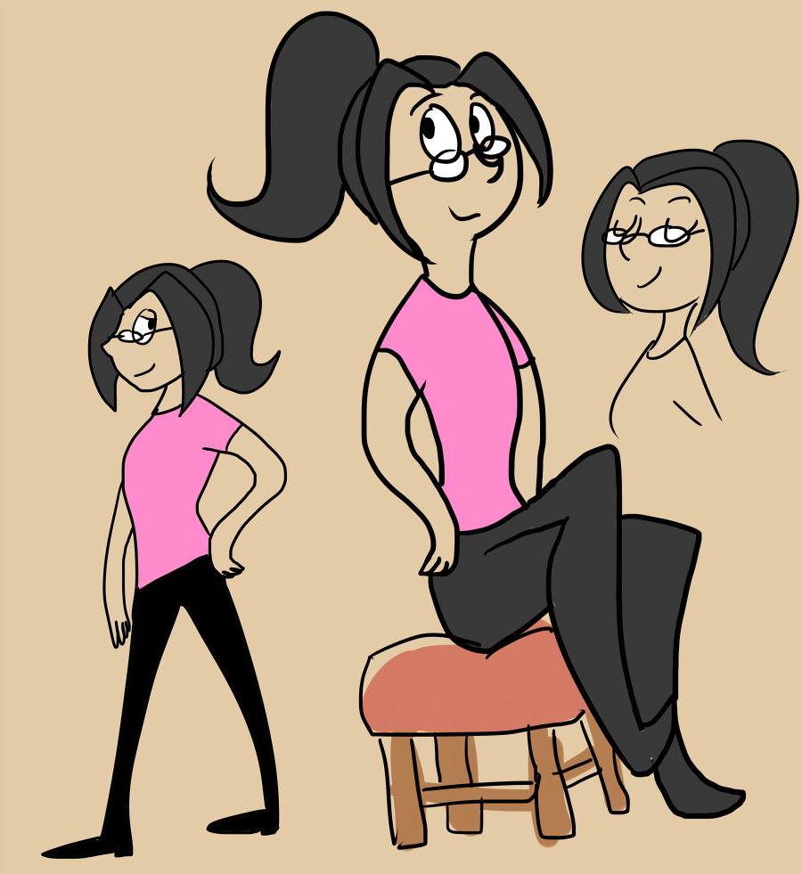 Tsinful Design Blog: UPA Animation Style Drawing