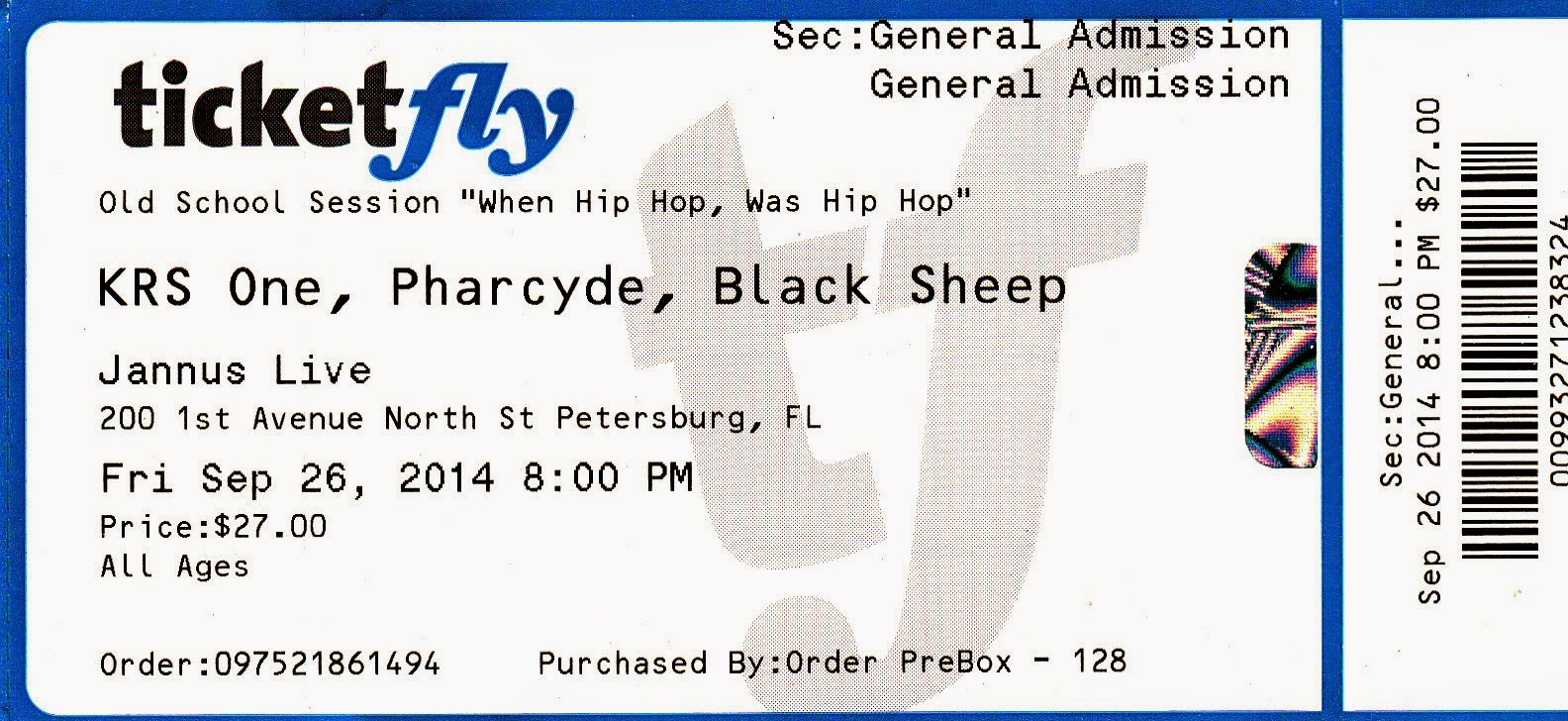 Daily Autograph: The Pharcyde (Bootie Brown & Imani)