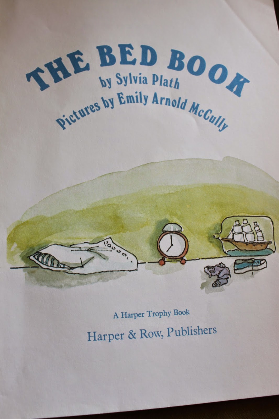 the marlowe bookshelf: The Bed Book