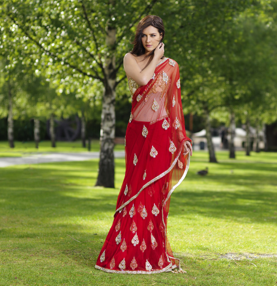 Gorgeous model Maria Sokolovski in Indian dreses!! : Gorgeous Russian ...