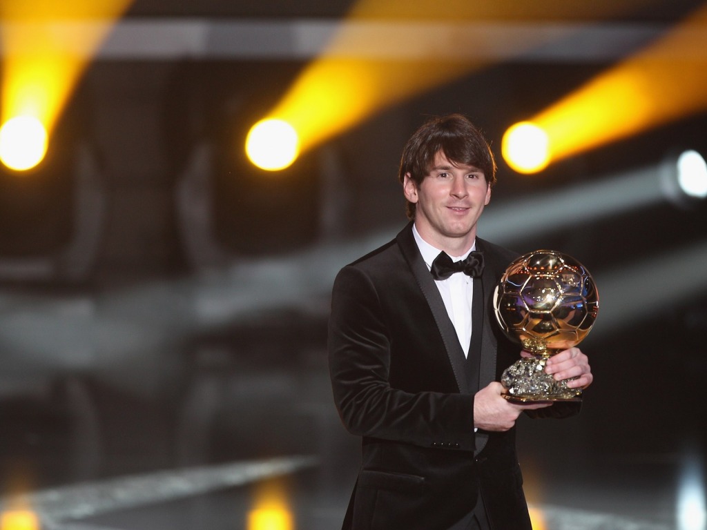 FC Barcelona: Lionel Messi won the Golden Ball