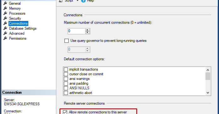 vinadm.blogspot.com: Настройка SQL Server 2016 Express в локальной сети.