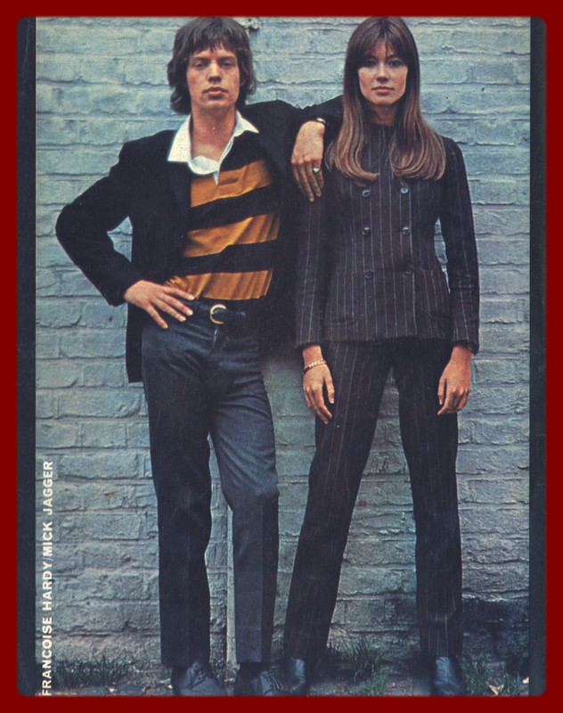 SIXTIES BEAT: Françoise Hardy & Mick Jagger