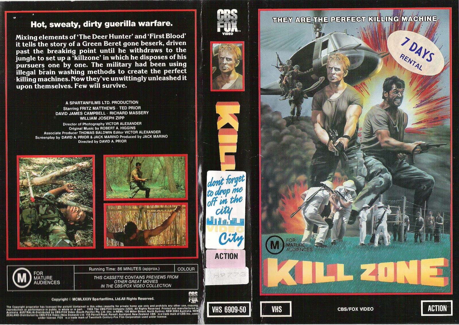 Australian VHS Covers: CBS FOX Collection