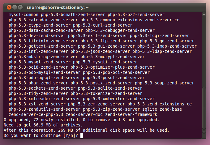 Informasjonsviteren: Setting up Zend Server CE in Ubuntu 11.04